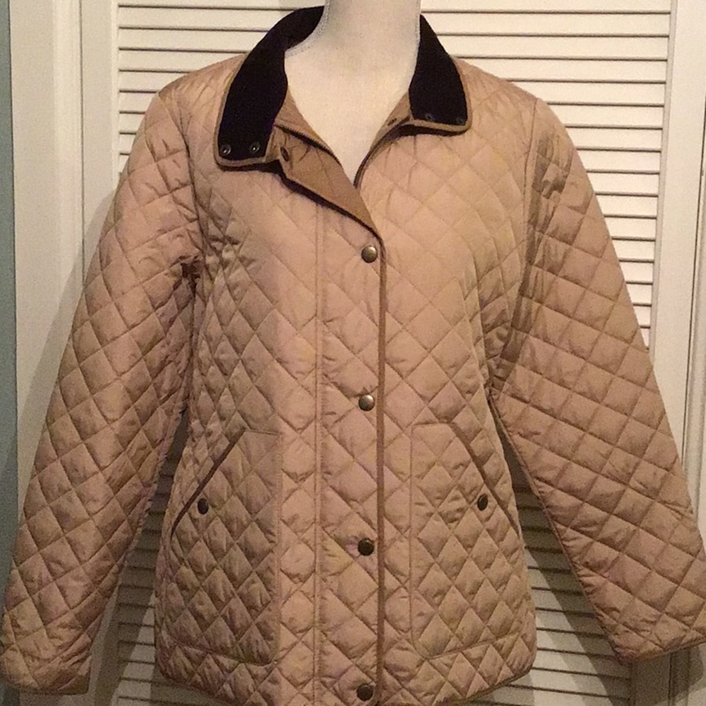 Land’s End Quilted Jacket. Packable. Sz Med. 8-10 - Gem